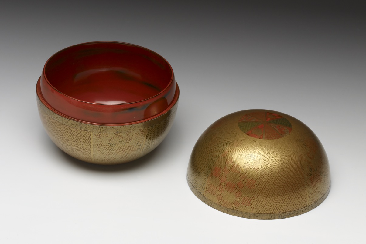 Ko-Bako with Brocade Pattern Hidden behind a Ball of Thread | The ...