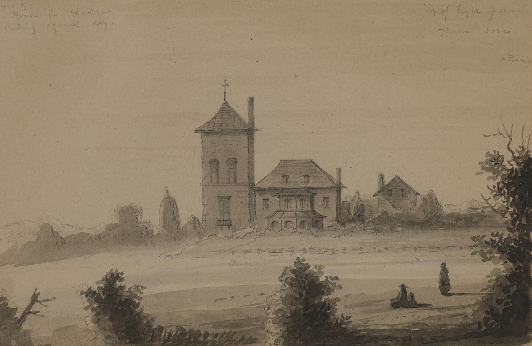 Country Seat of Reverdy Johnson | The Walters Art Museum