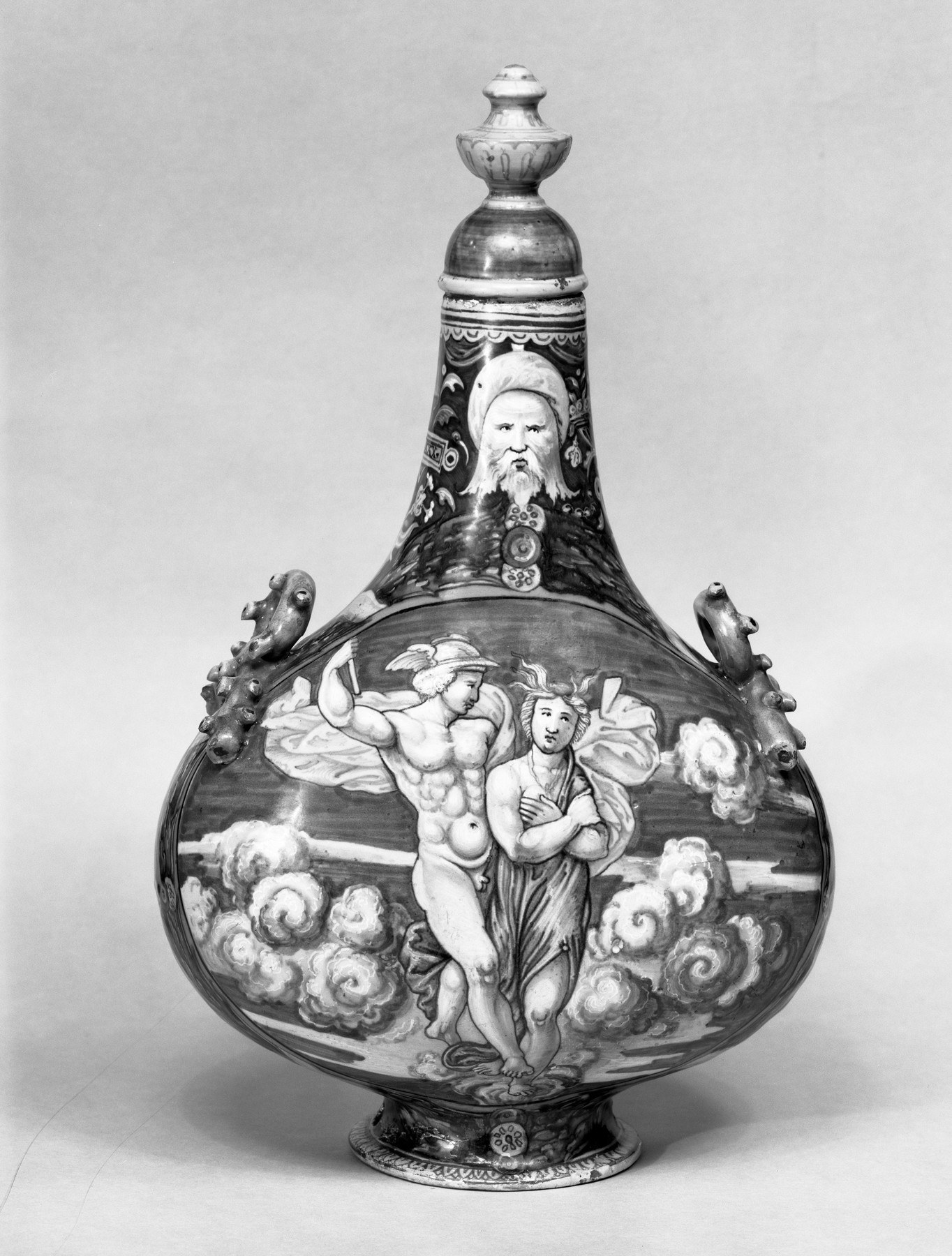 "Pilgrim Flask" with Mercury and Psyche | The Walters Art Museum