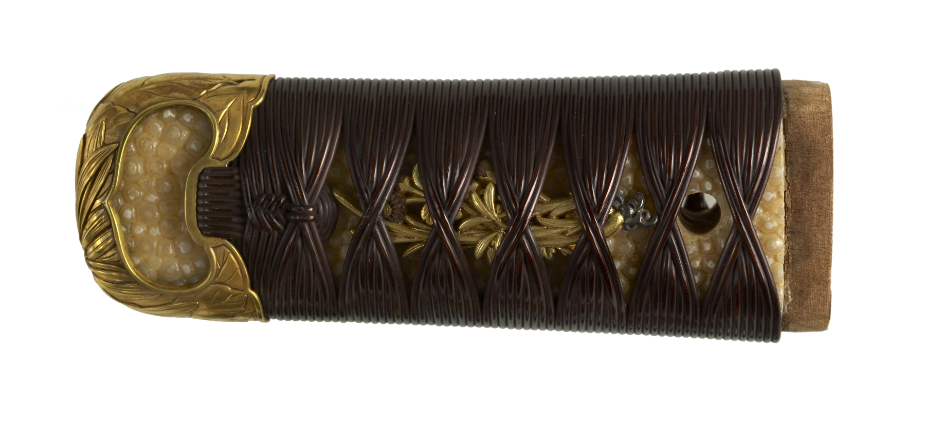Tsuka with Chrysanthemums and Plum Blossoms | The Walters Art Museum