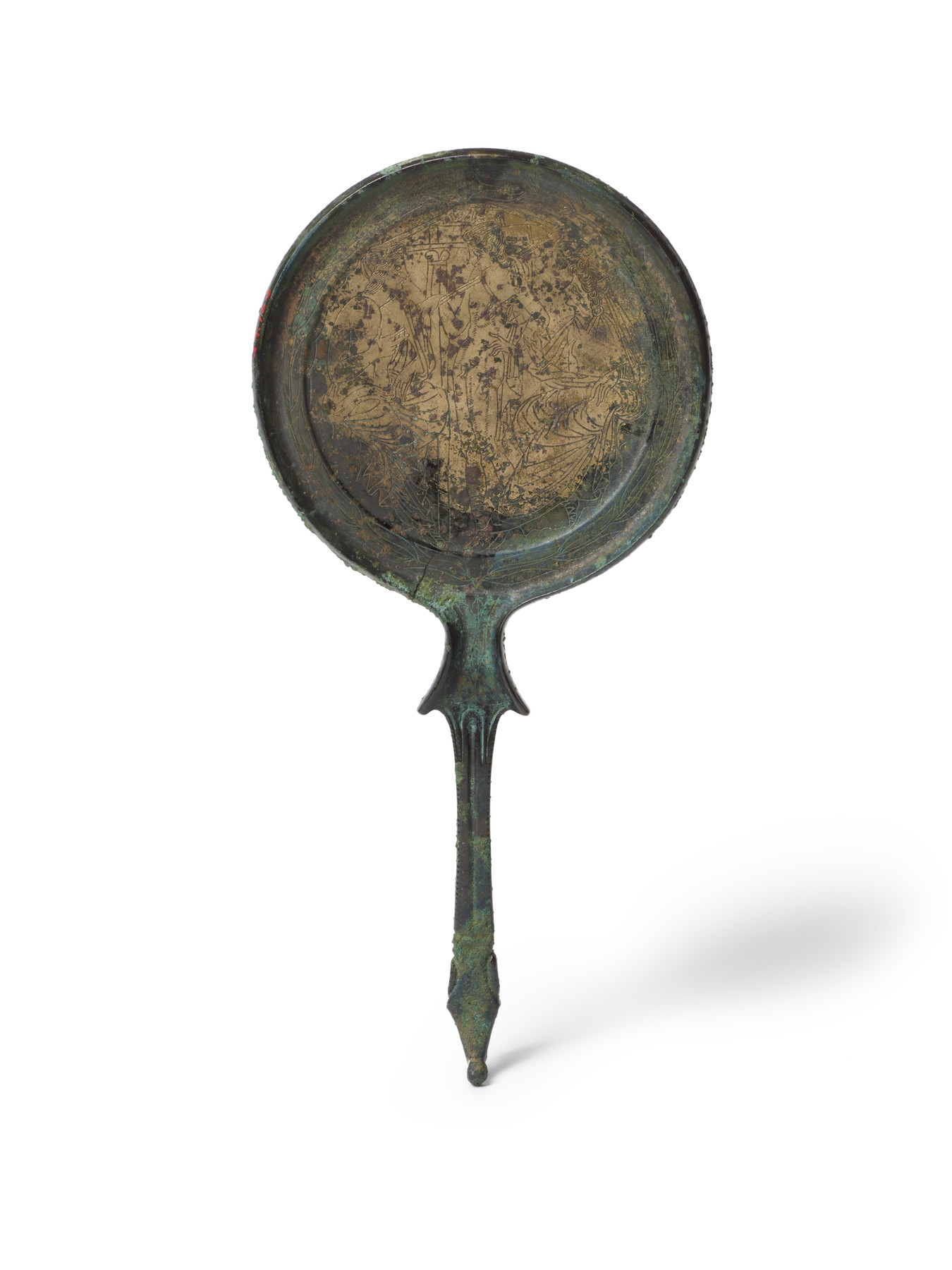 Mirror with Three Figures | The Walters Art Museum