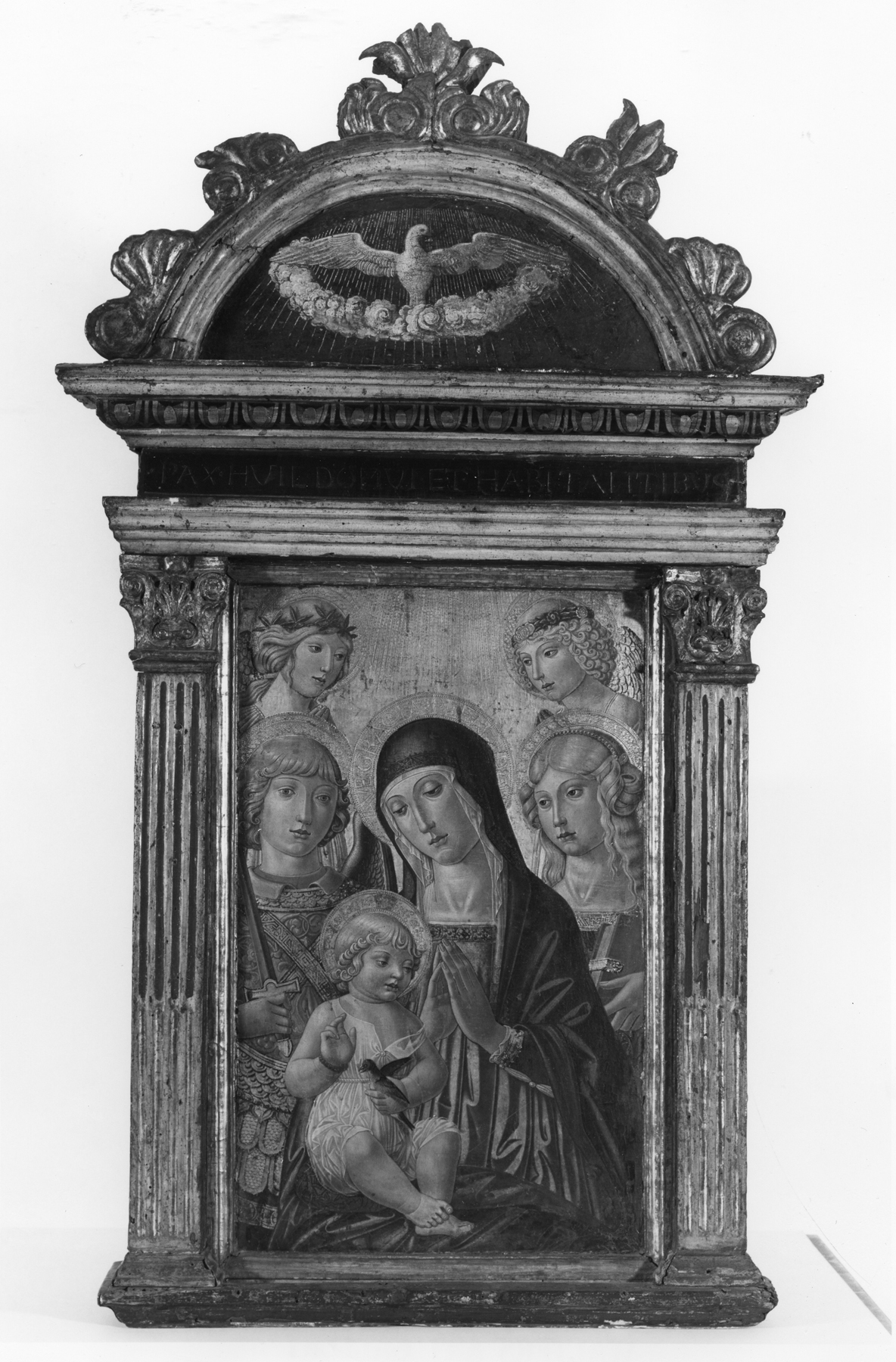 Virgin and Child with Two Saints and Two Angels | The Walters Art Museum