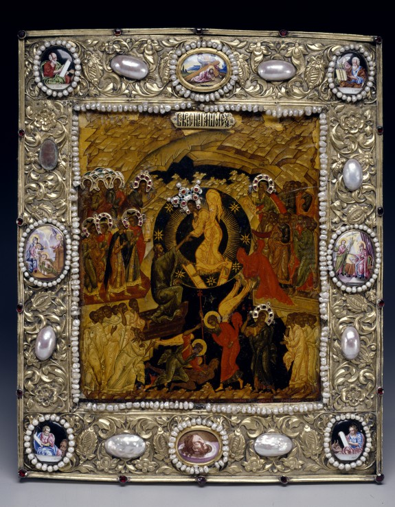 Icon of the Descent into Hell | 37.1074 | The Walters Art Museum