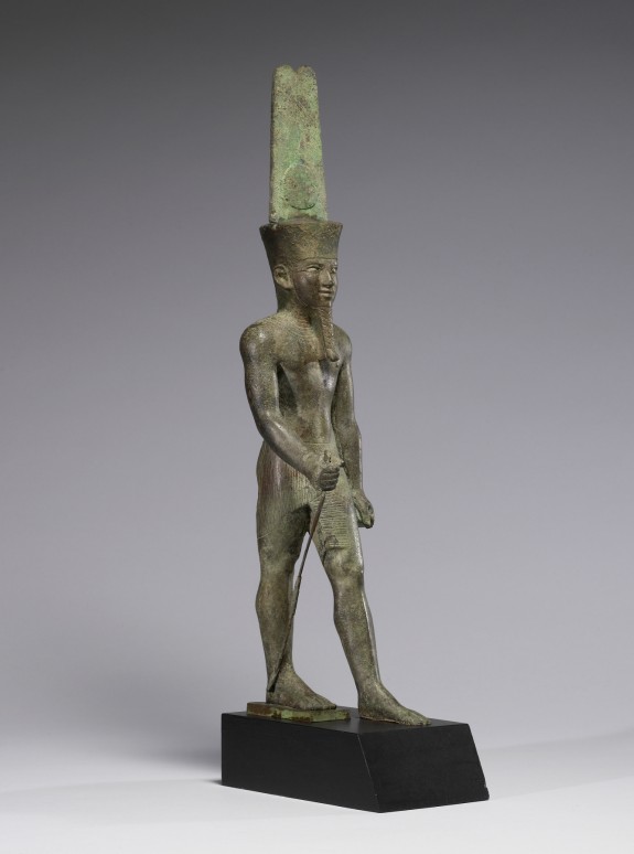 Statue of Amun-Re | 54.413 | The Walters Art Museum