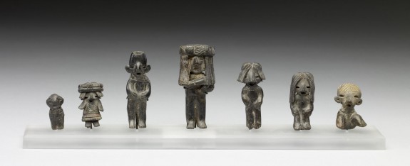 Seven Small Figurines | 2009.20.268.1-7 | The Walters Art Museum