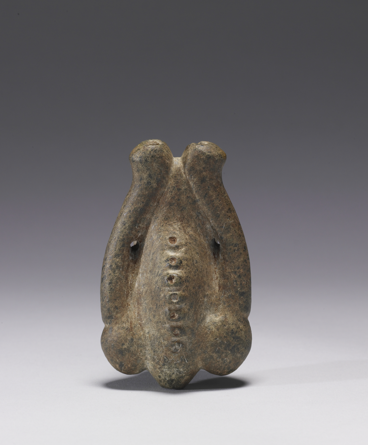 [OS] Cohaba Inhaler in the Form of a Shaman. Stone. Taino. 1000-1500 AD ...