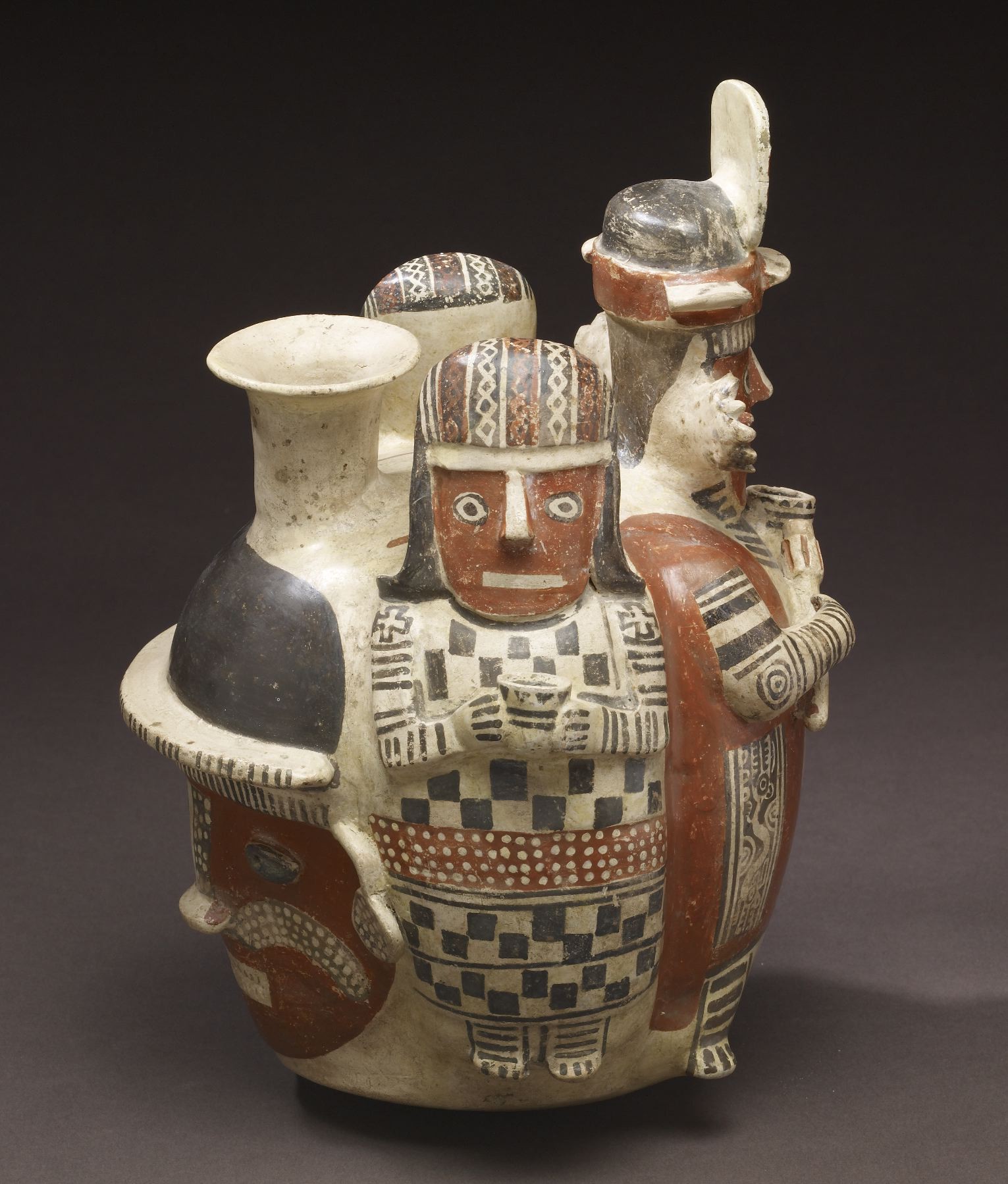 [OS] Effigy bottle. Northern highlands, Peru. Recuay. 200 BC to 500 AD ...