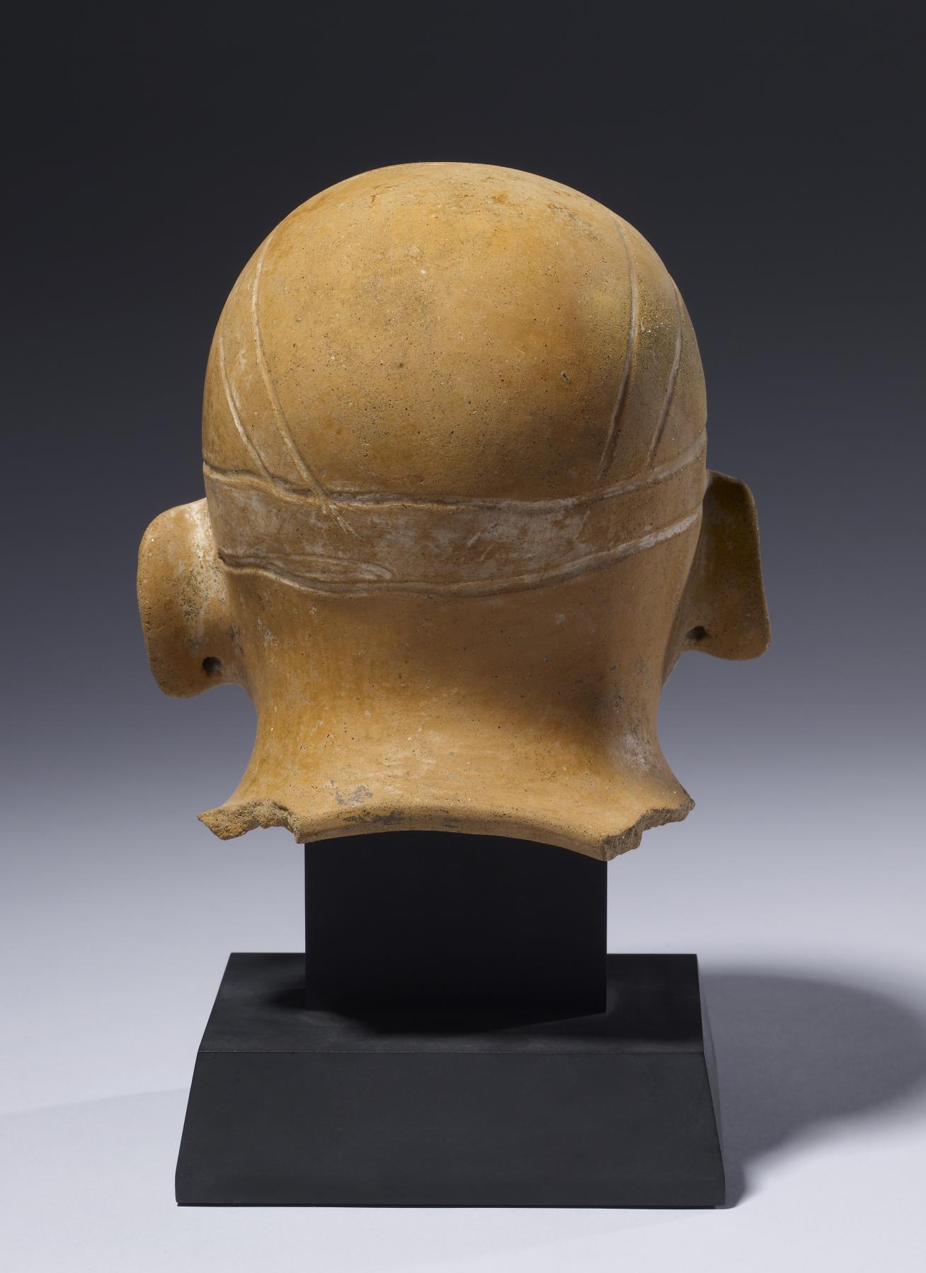 [OS] Dwarf effigy (head fragment). Colima, Mexico. Shaft tomb culture ...