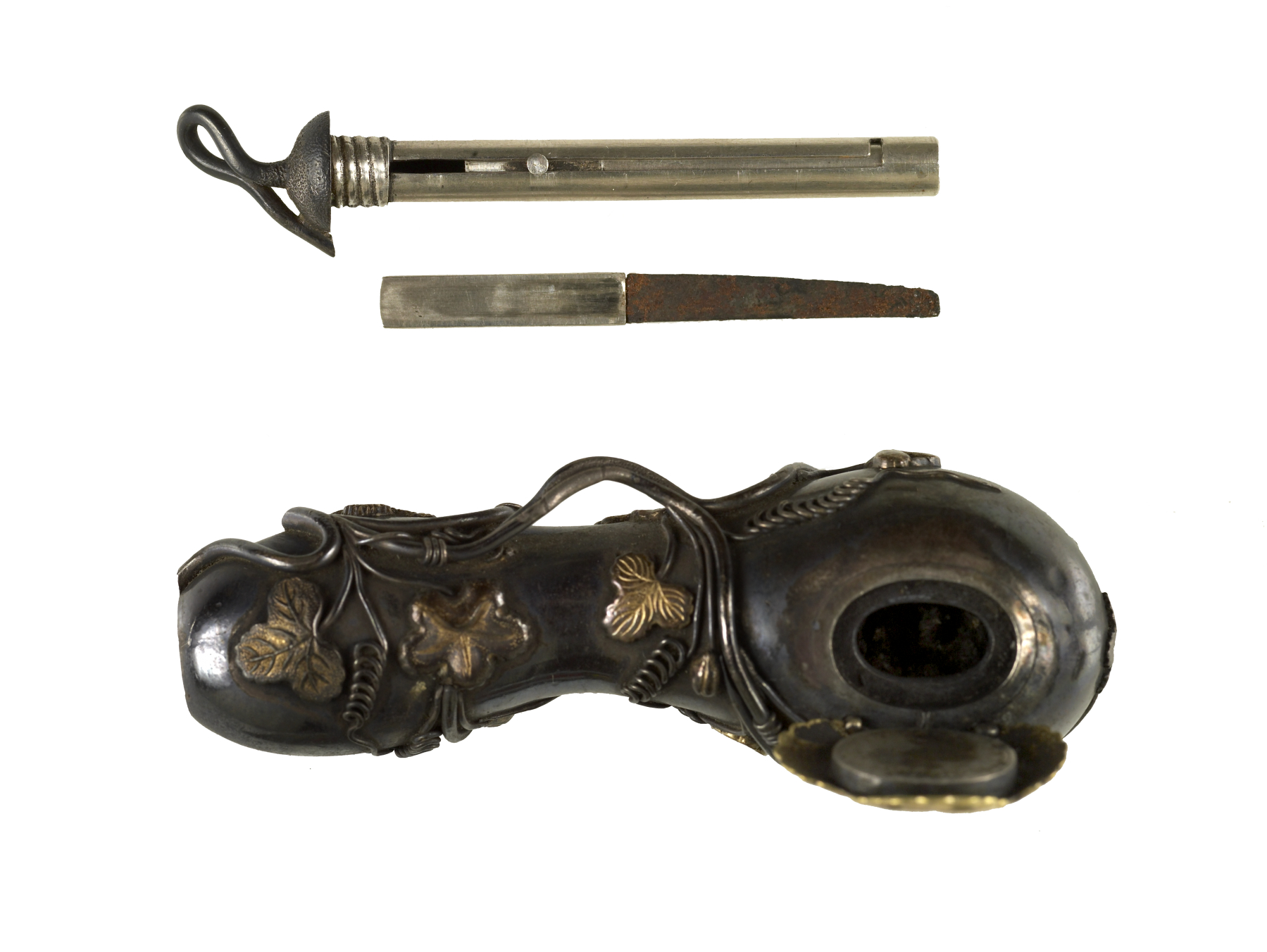 Writing box in the form of a gourd | The Walters Art Museum